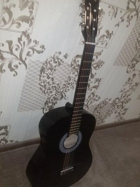 Klassik Gitara Simge Turkiya 39 size (Rang:qora)