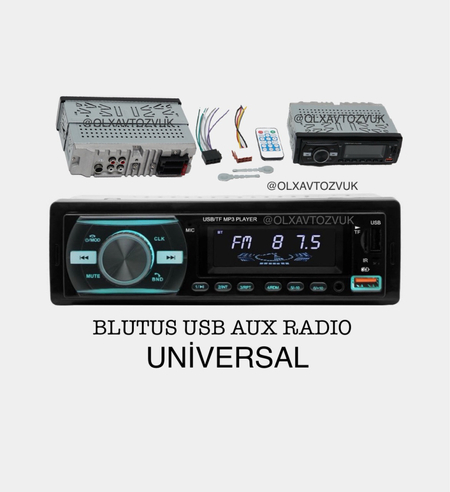 Pioneer mafon yangi Blutus usb aux fm ovozi 63gacham sterio 4ta kanal