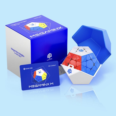 Kubik Rubik Gan Megaminx V2 M Ball Core UV