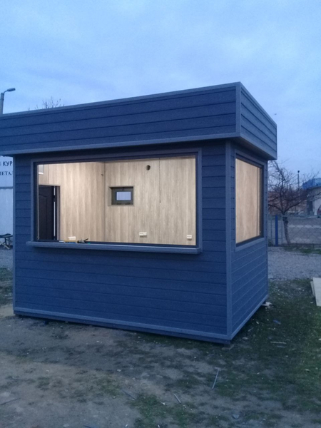 Контейнердан КПП коровулхона ва офислар