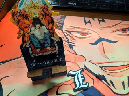 Подарок любителям Аниме. Death Note. Подставка для Смартфона +GIFT