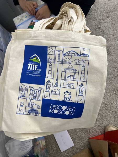 Шопер с логотипом экосумка шоппер eko sumka shoper