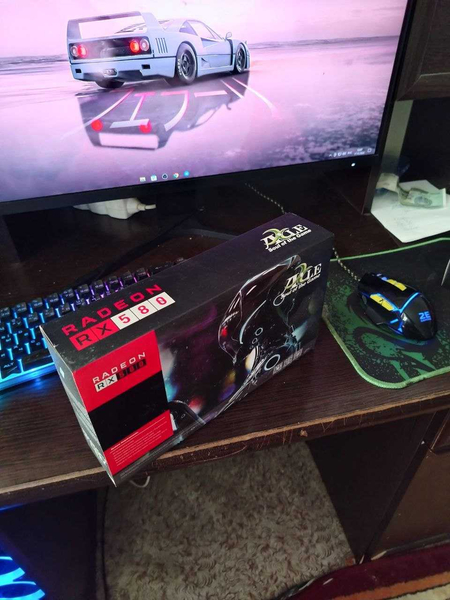 Компьютер. RX 580 8GB/Intel Xeon E5 2630 v2/8ГБ/119GB SSD/465GB HDD
