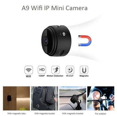 Mini wi fi IP camera 1080hd