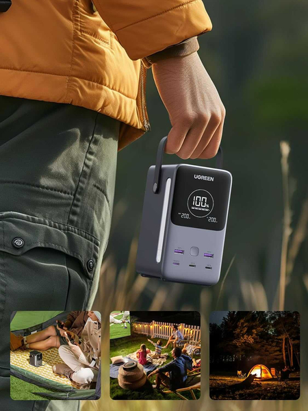 Power Bank Портативное зарядное устройство UGREEN 300W 48000mAh