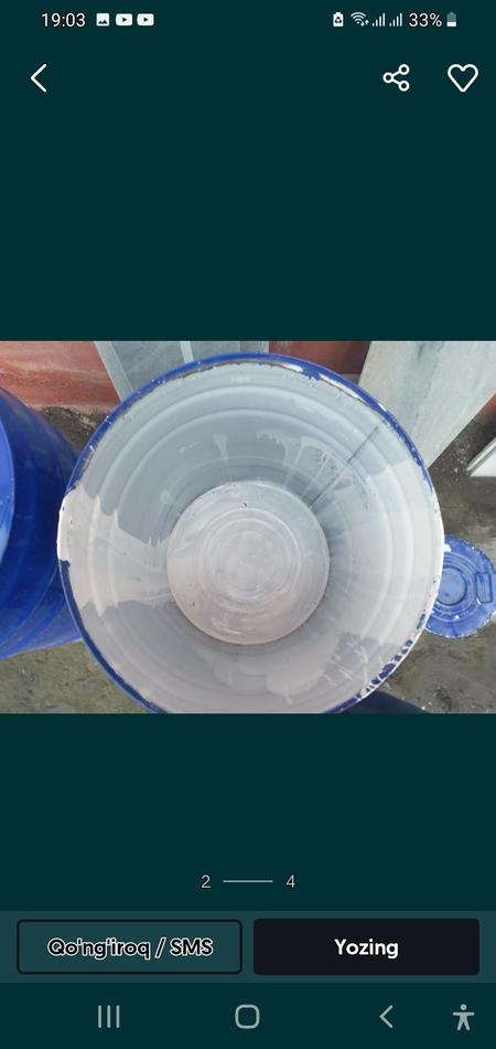 50 L Sopli, Temir Bochkalar