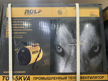 Тепловая электрическая пушка тэновый Rolf