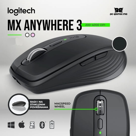 Топ!Logitech Mx Anywhere 3 / Беспроводная мышка/мышь