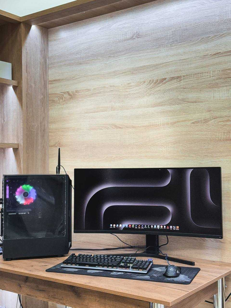Монитор GamingRedMi 34inch. KEYS Corei3-12100.DD4-16Gb.SSD512GB.ARx550