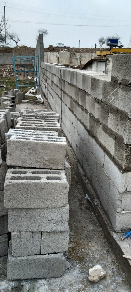 Шлакоблок терамиз стяжка куямиз  ура траншея казамиз