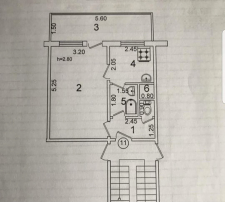 1/4/4 ТТЗ-2 248-школа.Балкон 1,5×6. 38м². Не торец.