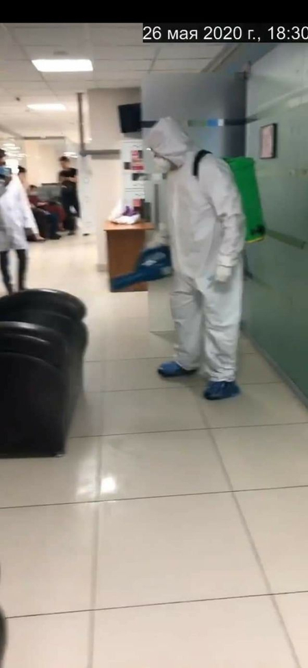 tarakan klopa pawwa  chivin ban tozalaw Dezinfeksiya