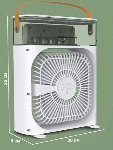 Освежающий мини охладител  Air Cooler fan с увлажнителем воздуха