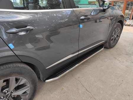 Порог площадка для KIA SPORTAGE RIVAL