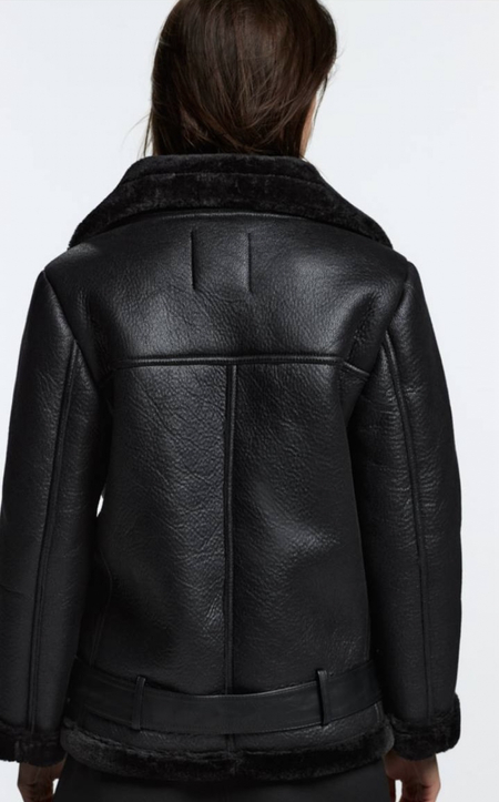Дубленка zara