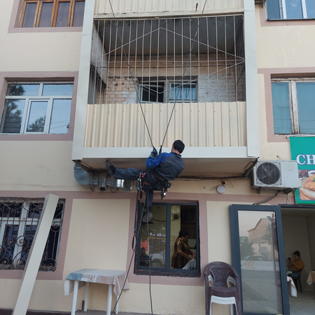 мойка окон, чистка, услуги альпинистов команда «City Falcons
