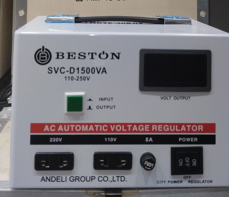 ANDELI BESTON 1500va 1.5-kw stabilizator стабилизатор сотилади