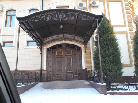 Навес дарвоза панжара ясаймиз
