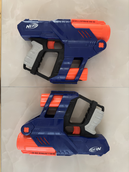 Nerf Shellstrike DS-6, б/у в отличном состоянии