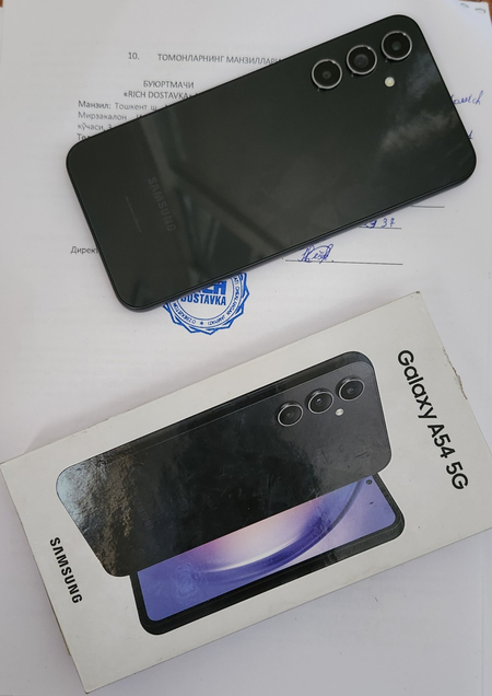 Galaxy A54 5G 8/128 ideal holatda