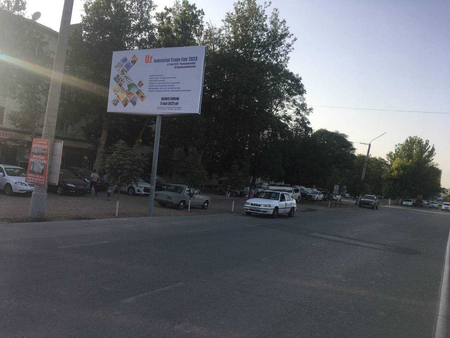 Реклама на билбордах в Фергана/Fargonada bilbordlarda reklama joylash