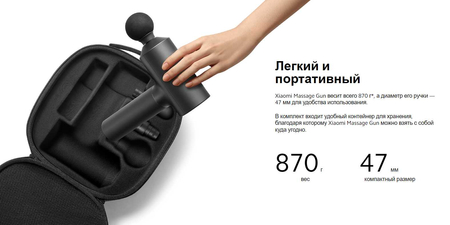 Массажер для всего тела / Хiaomi massage gun EU