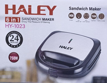 Вафельница Haley 6 in 1 HY 1023