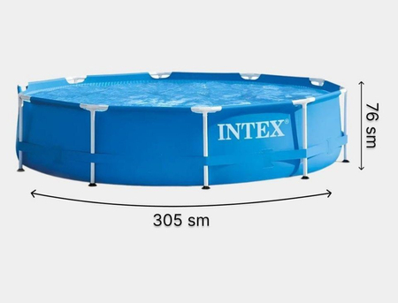 Intex basseyn каркасный бассейн