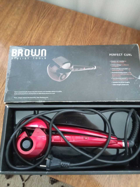 Щипцы-плойка для локонов Brown