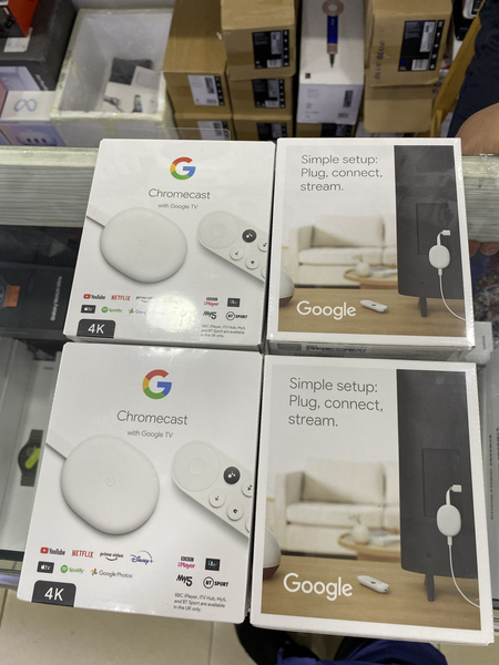 Chromecast 4K есть в наличии!! (Google Tv)