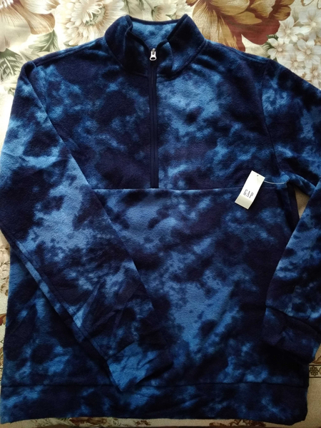 Новая GAP из США теплая флисовая спортивная ветровка кофта S