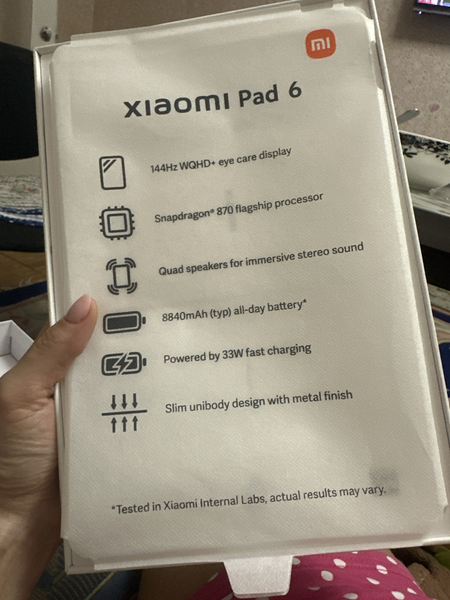 Xiomi Pad 6 6/128 Серый