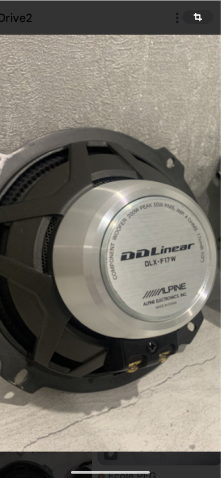 Продам эхAlpine dlx -f17  один из лучших мидбасо