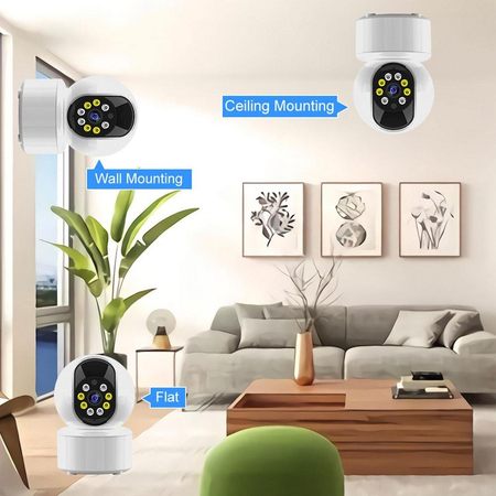 Умная WiFi камера FullHD 1080p, Smart kamera FullHD, video babyphone