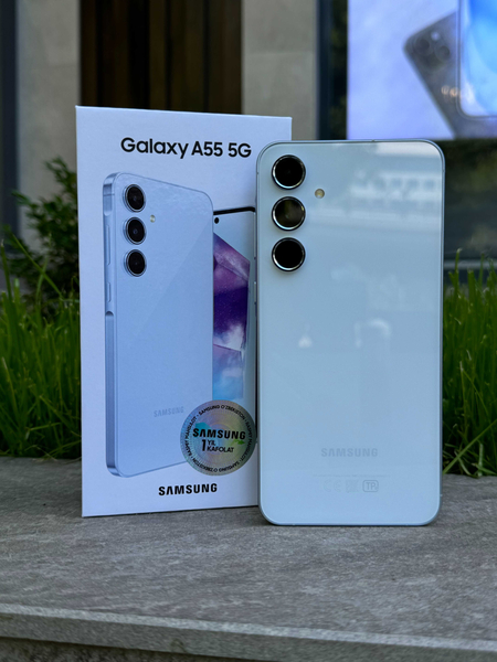 Samsung Galaxy A55 8/256GB Iceblue NEW HALOL NASIYA