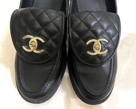 женские лоферы Chanel