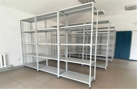 Полочные стеллажи для складских и в магазинах, офисах и архивах