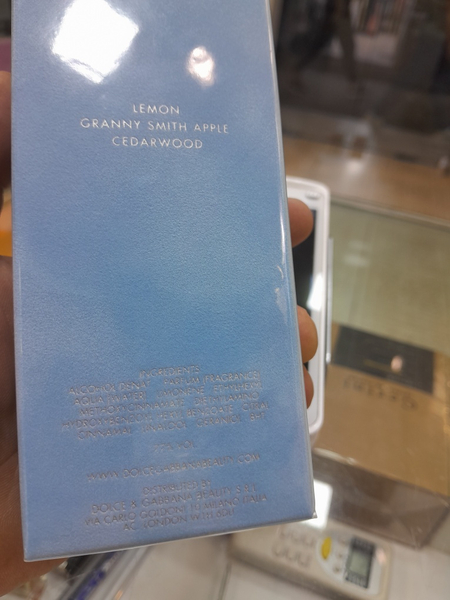 Original Ayollar uchun D&G light blue Edt (100)ml