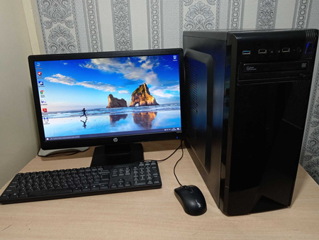Готовый компьютер DDR4 H110 Gigabyte в отличном состоянии.