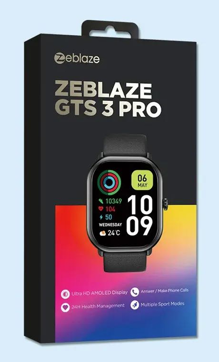 Zeblaze GTS 3 pro black