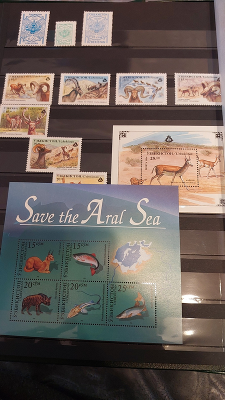 Postage stamps of Uzbekistan (after 1992)