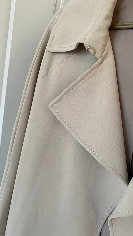 Плащ H&M серый (тауп)