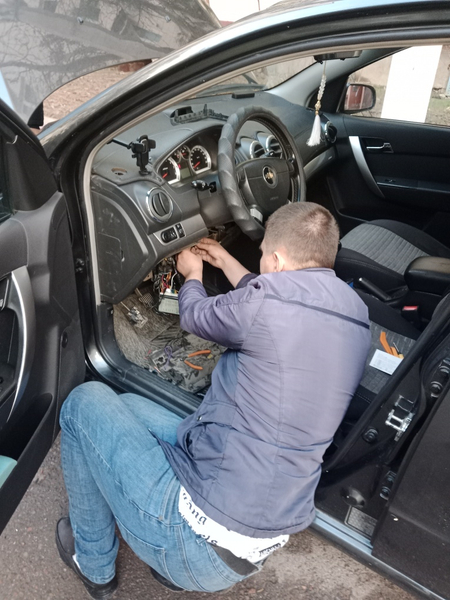 Установка автосигнализация видеорегистратора