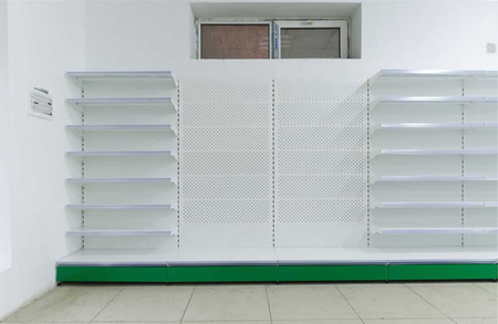 Продается оборудование для магазина, стеллажи, полки из металла стилаж