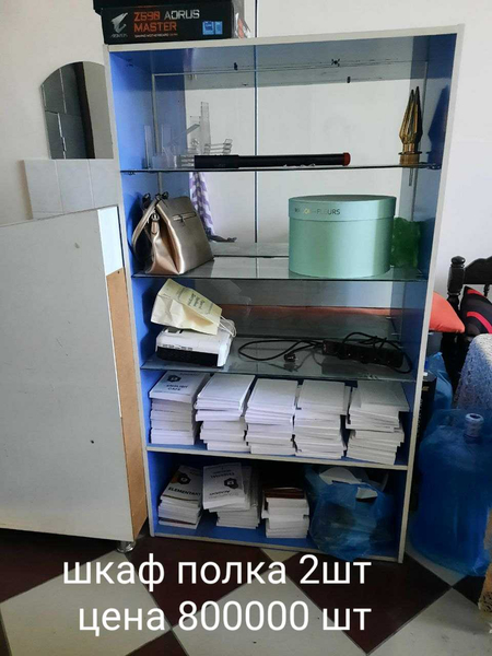 Шкаф мебельный для ветрины салон красоты