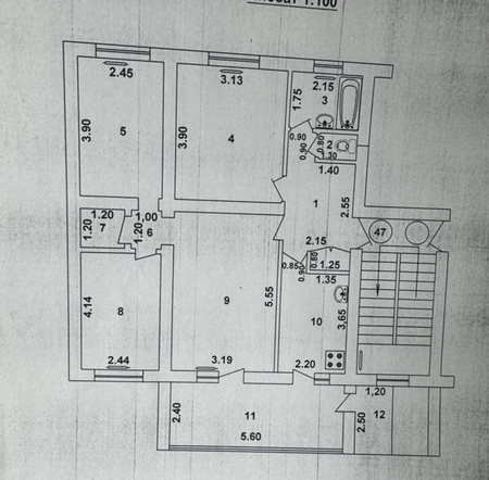 САзимова 4в3/4/5,77 серия,рем.хорош.ор-р японск.посольс