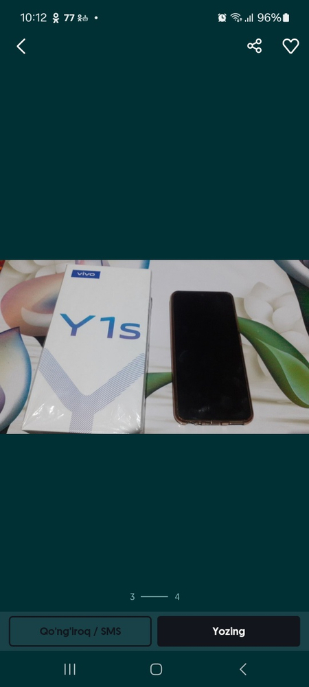 Vivo y 1 s sotiladi 32 gb