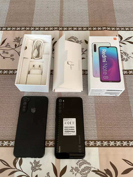 Redmi note 8 ideal 64 tali kar dak full