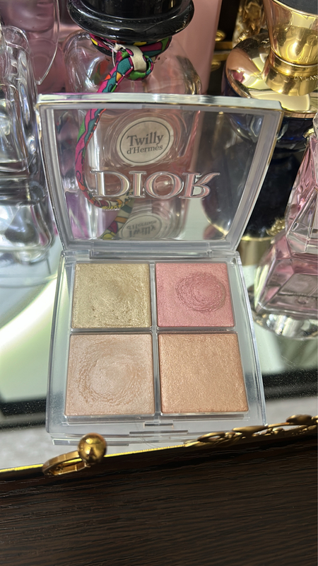 Палетка хайлайтеров dior backstage