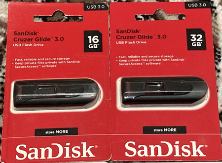 Fleshkalar sotiladi 4GBdan 32GBgacha SanDisk, Genx
